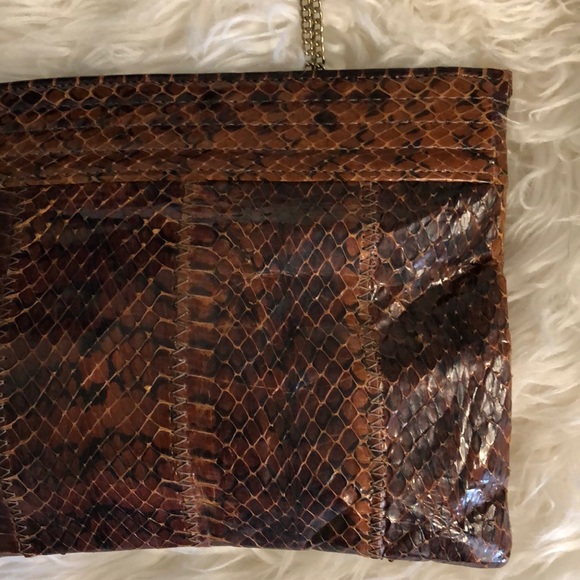 Bags | Vintage Snake Clutch Purse | Poshmark